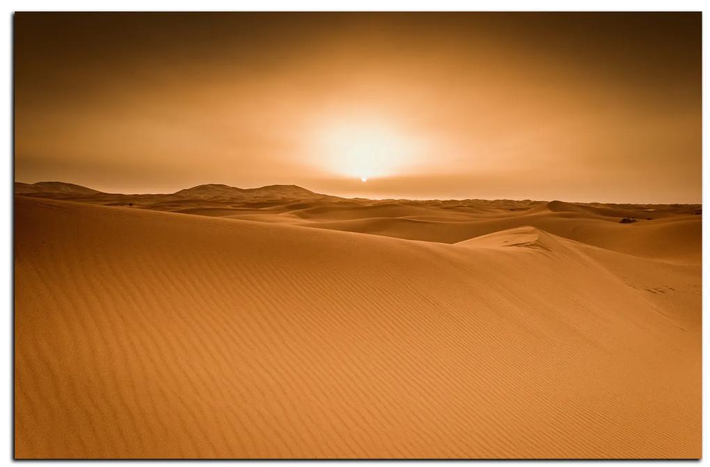 Obraz na plátně - Pouště Sahara 1131A (75x50 cm)