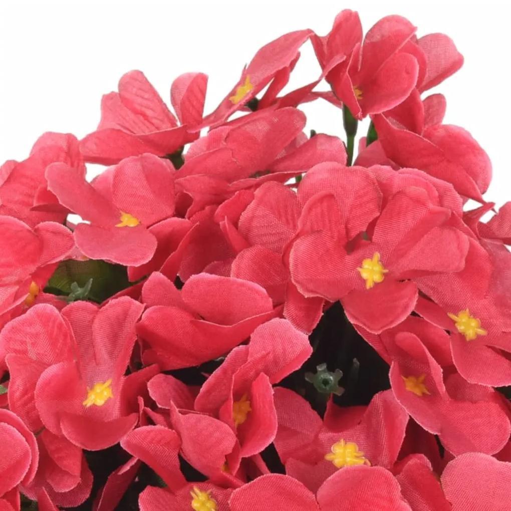 Umělé květinové girlandy 3 ks růžové 85 cm - Default Title