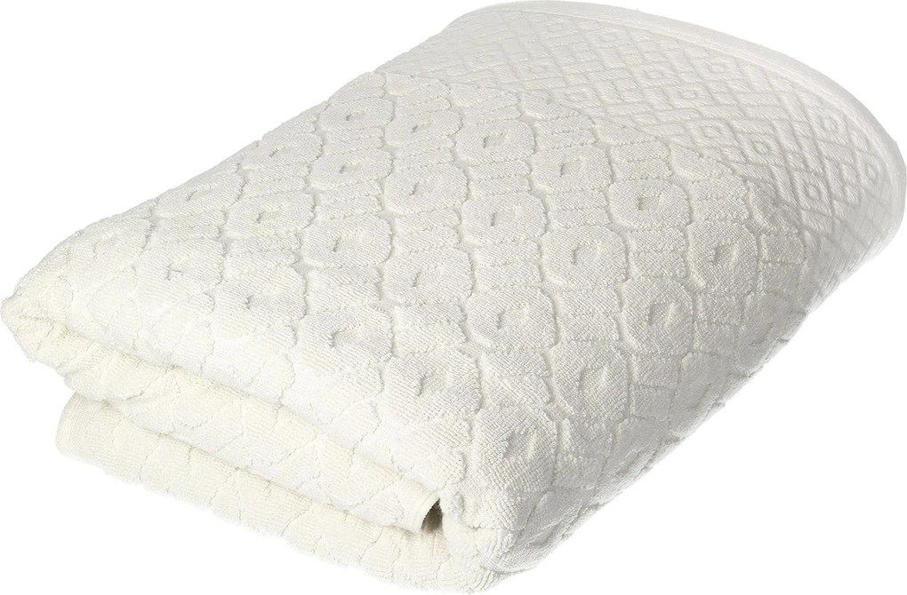 Ručník Lattice 50x90 cm cream pearl