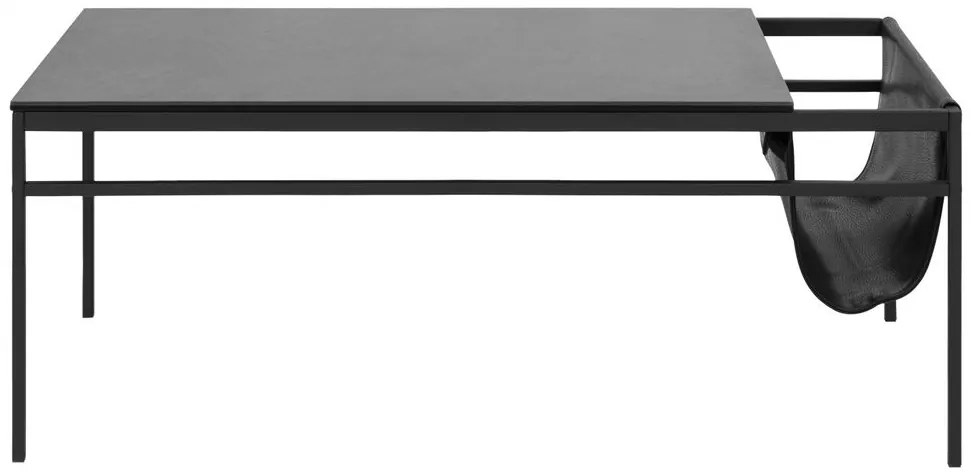 Design scandinavia Konferenční stolek Atalya, 115 cm, černá