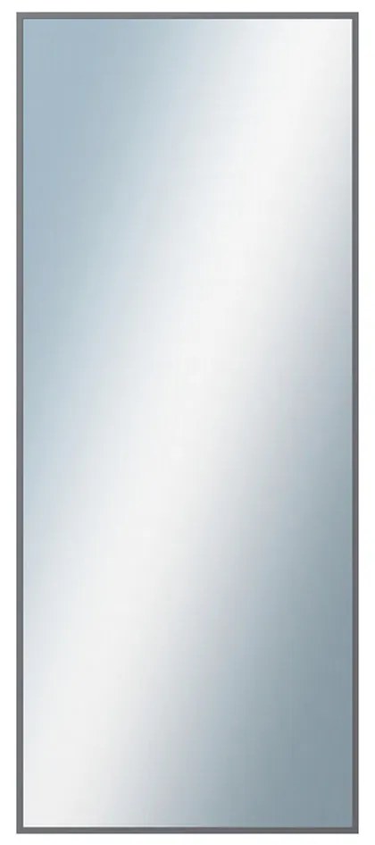 DANTIK - Zarámované zrcadlo - rozměr s rámem cca 50x120 cm z lišty Hliník platina | P03-019 (7003019)