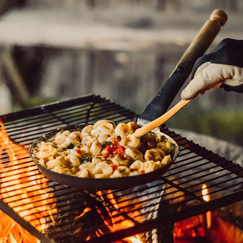 Pánev Jägarstekpanna S3 21cm, skládací s rukojetí