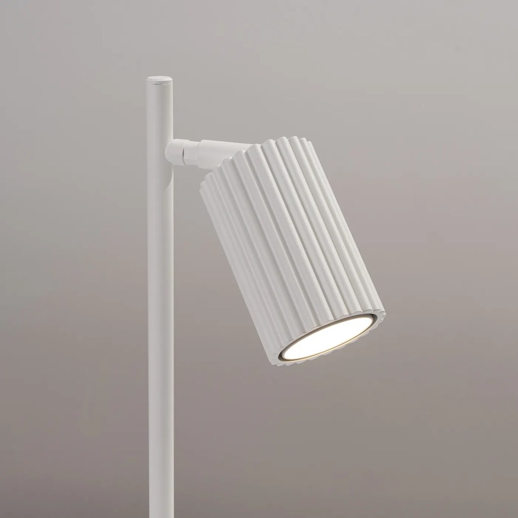 Sollux Lighting Stolní lampa KARBON bílá