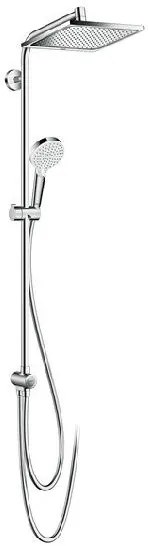 Hansgrohe Crometta - Sprchová souprava E 240 Showerpipe pro renovace, EcoSmart 9 l/min, chrom 27289000