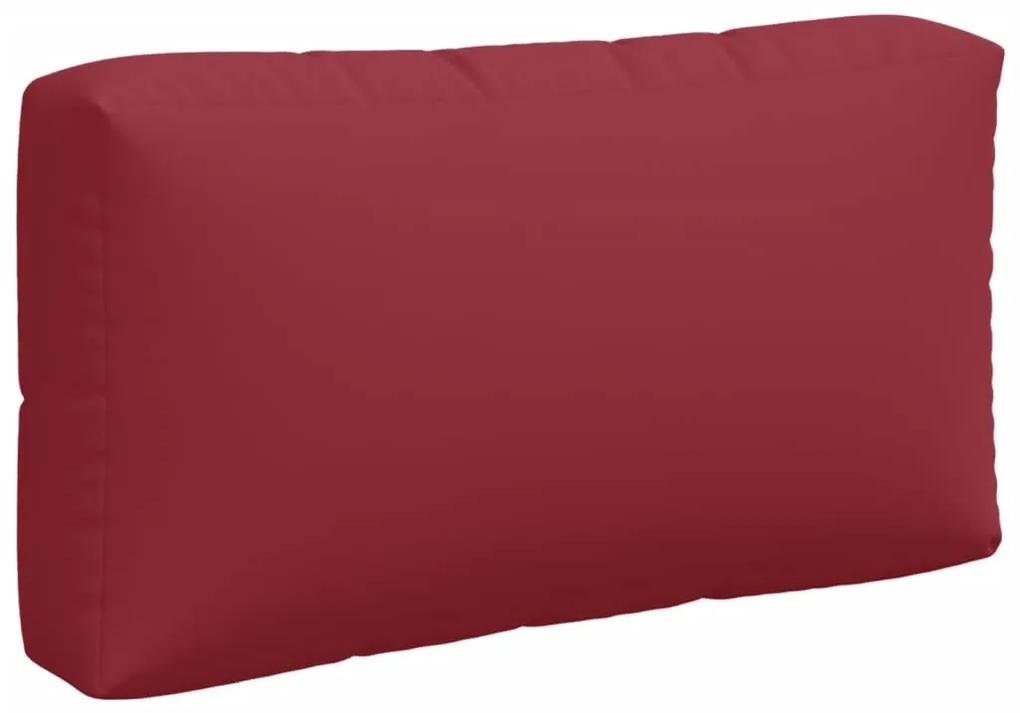 Podušky na palety 3 ks červené textil - Default Title