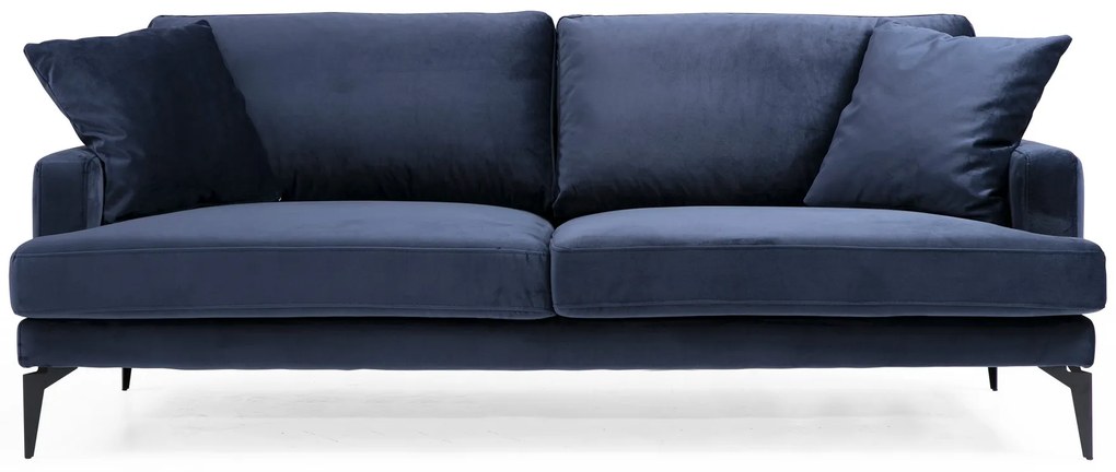 Atelier del sofa Třímístná pohovka PAPIRA námořnicky modrá 560ARE1308