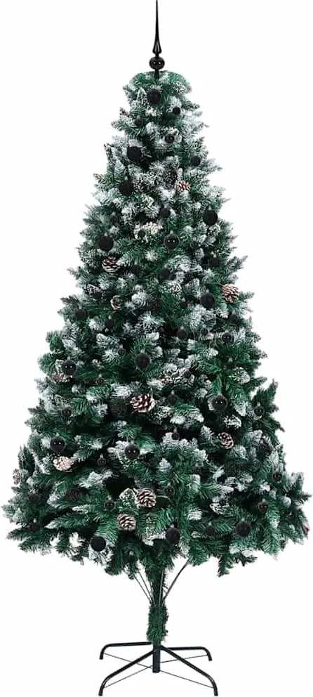 Umělý vánoční stromeček Zelená 240 cm PVC, ocel a plast 3396283