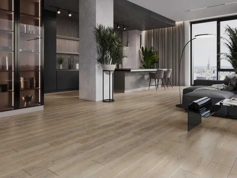 Mexen Casa Grande vinylové panely 1240 x 182 mm SPC 6,5 mm, podložka IXPE 1,5 mm, 4 V-drážka, Dub