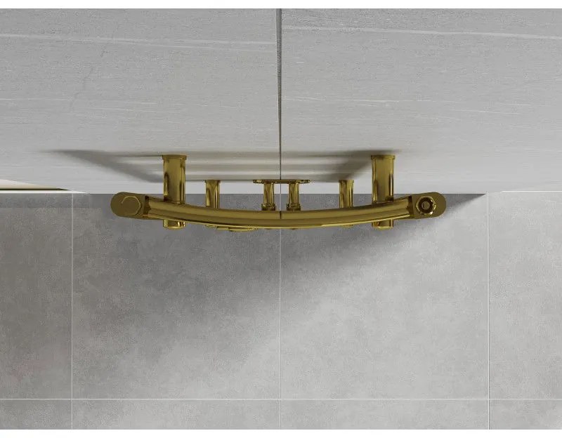 Mexen Ares, topné těleso 900x400 mm, 246 W, zlatá lesklá, W102-0900-400-00-50