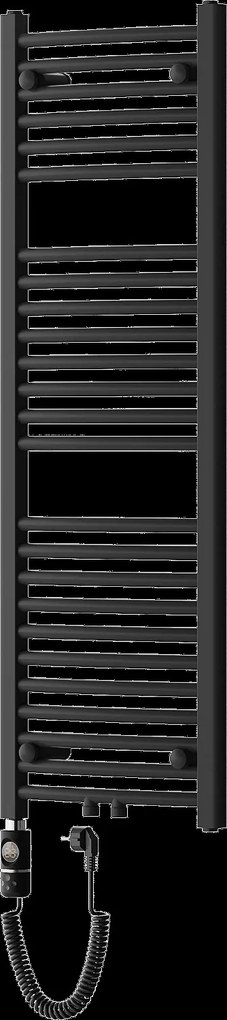 Mexen Ares, elektrické topné těleso 1200x400 mm + topná tyč 600 W, černá, W102-1200-400-2600-70