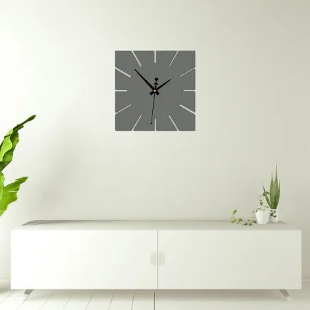 Nástěnné hodiny minimalistický čtvercový design | SENTOP X0099