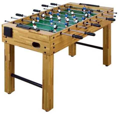 1227 GamesPlanet® Stolní fotbálek Glasgow, 121 x 101 x 79 cm, buk