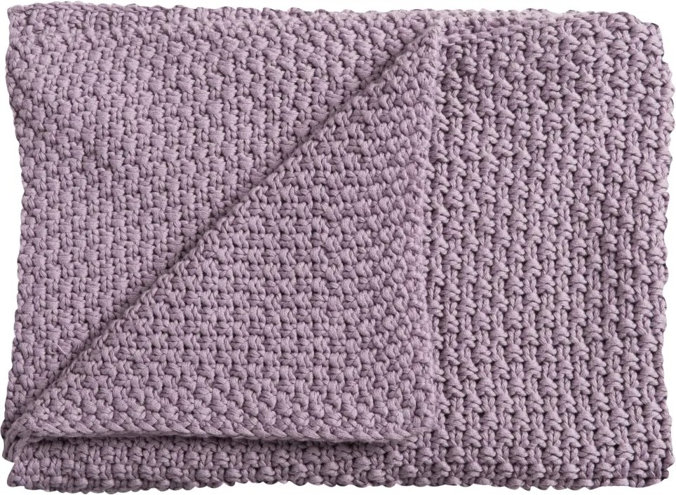Dětská pletená deka Schardt SUNNY fialová