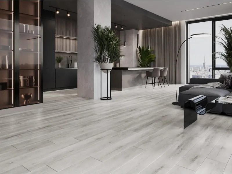 Mexen Boone vinylové panely 1240 x 182 mm SPC 6,5 mm, podklad IXPE 1,5 mm, 4 V-drážka, dub - F1054-1240-182-505-4V1-01