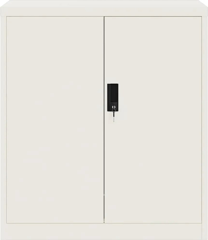 Kartotéka bílá 79 x 40 x 90 cm ocel 339732