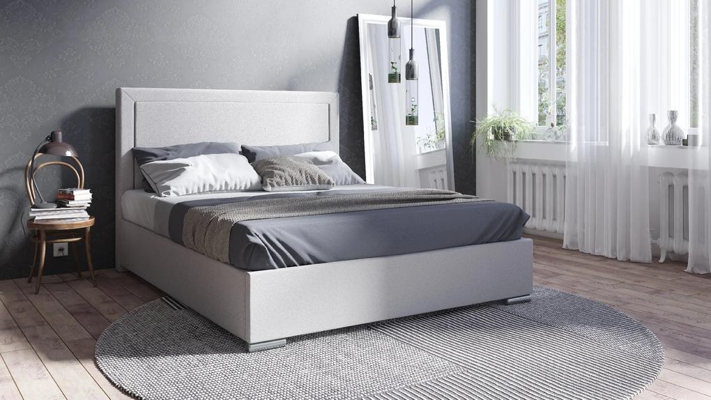 SMAZAT Čalouněná postel Soft 160x200 cm