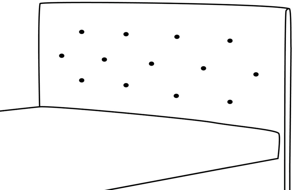 Postel MODO 80, 90, 110, 140, 160, 180x200 cm, s úložným prostorem, český výrobek