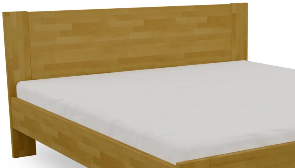 BEDTON Dvoulůžko GAVOTA z masivu BUK 180x195 cm