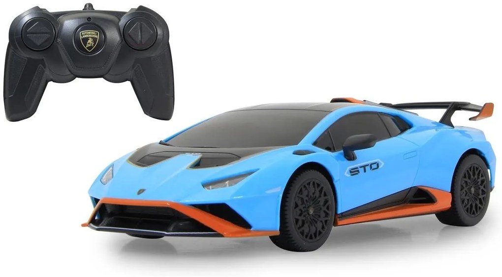 Rc auto jamara lamborghini huracán sto 1:24, modré, 2,4ghz