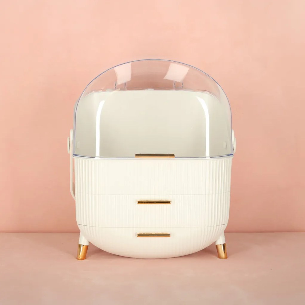 Creative Corner Skříňka na organizér kosmetiky Casket bílá