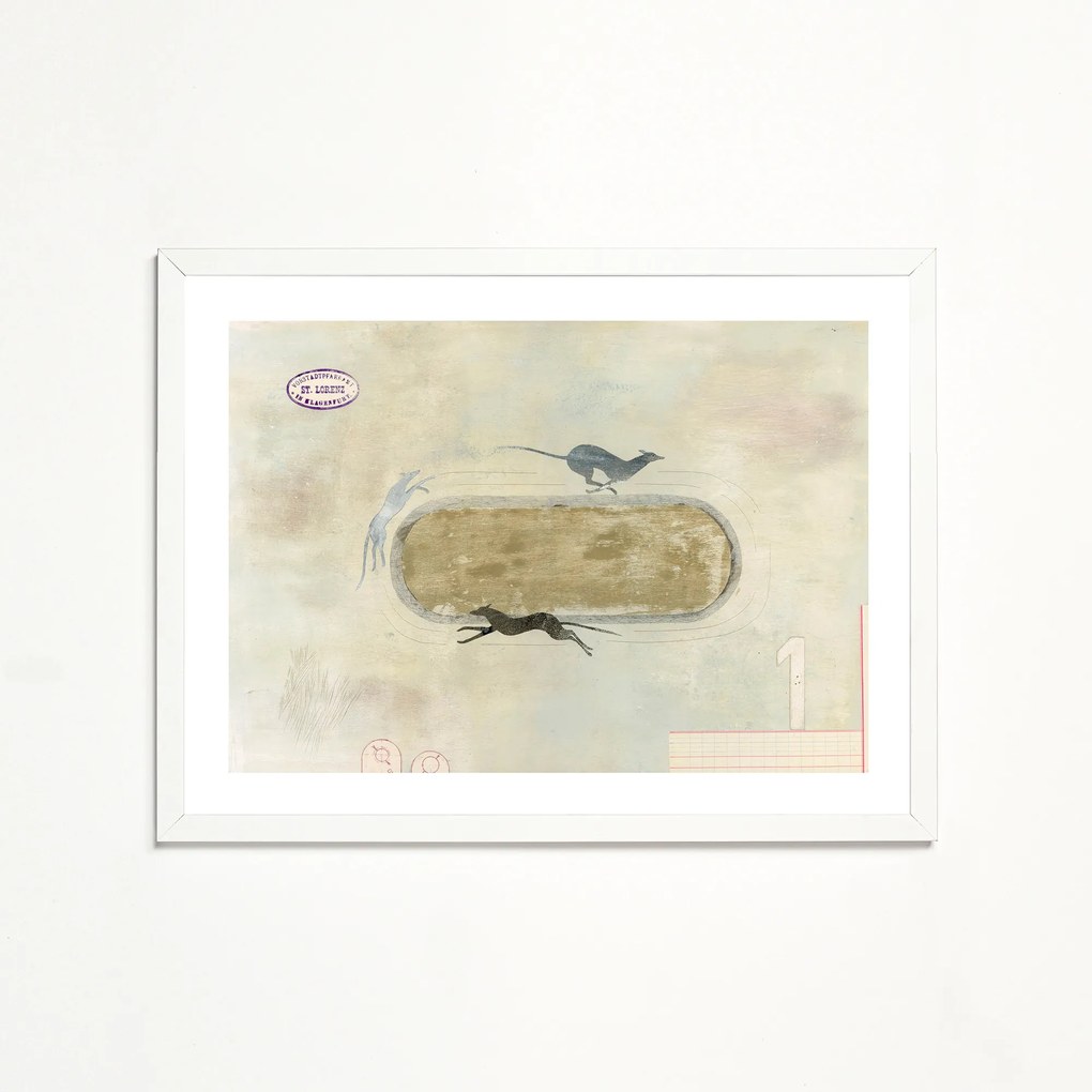 Andrea Tachezy | Závod Rám: Bílý, Velikost: 30 x 40 cm