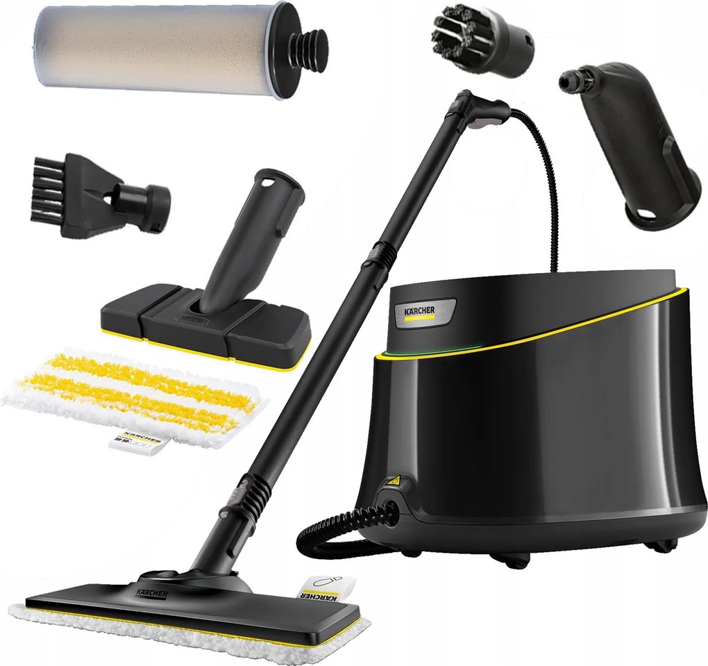 Parník Karcher Sc 3 Deluxe Home Anniversary Edition Černý Set