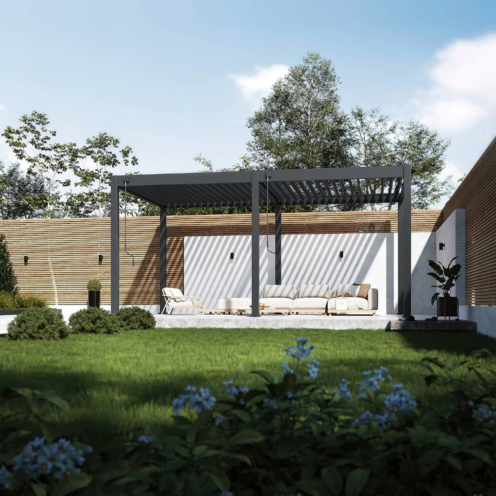 Rojaplast | Bioklimatická pergola INTRO NEO 5,3x3 m, hliník/ocel - volně stojící | 11640705