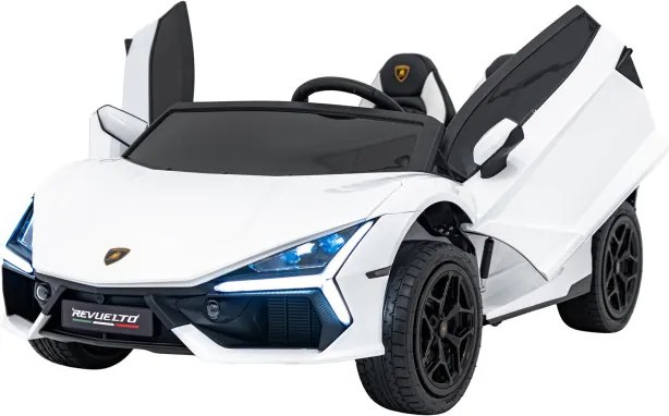 Elektrické autíčko Lamborghini Revuelto XL STRONG bílé