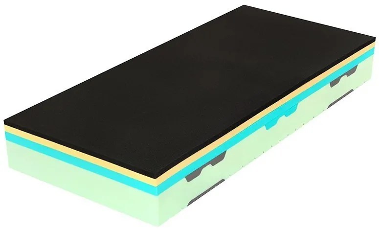Tropico SPIRIT SUPERIOR VISCO 30 cm - luxusní středně tuhá matrace s paměťovou pěnou 100 x 200 cm