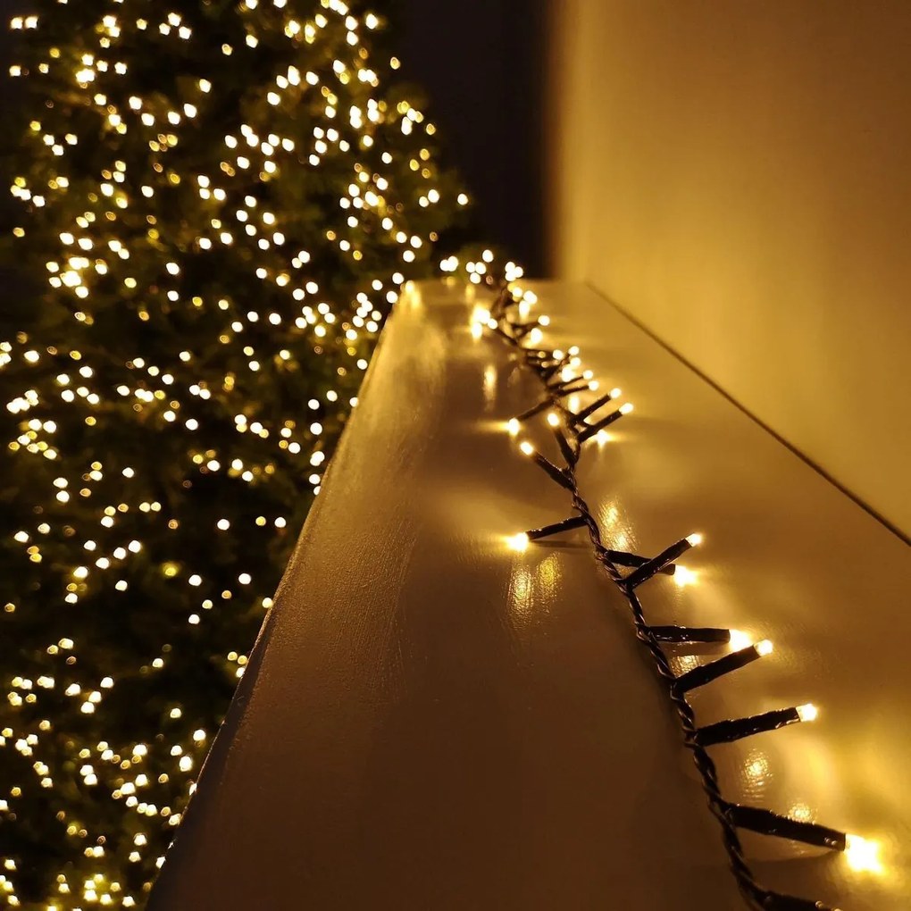 Vánoční světýlka vnitřní teplá bílá 300 LED