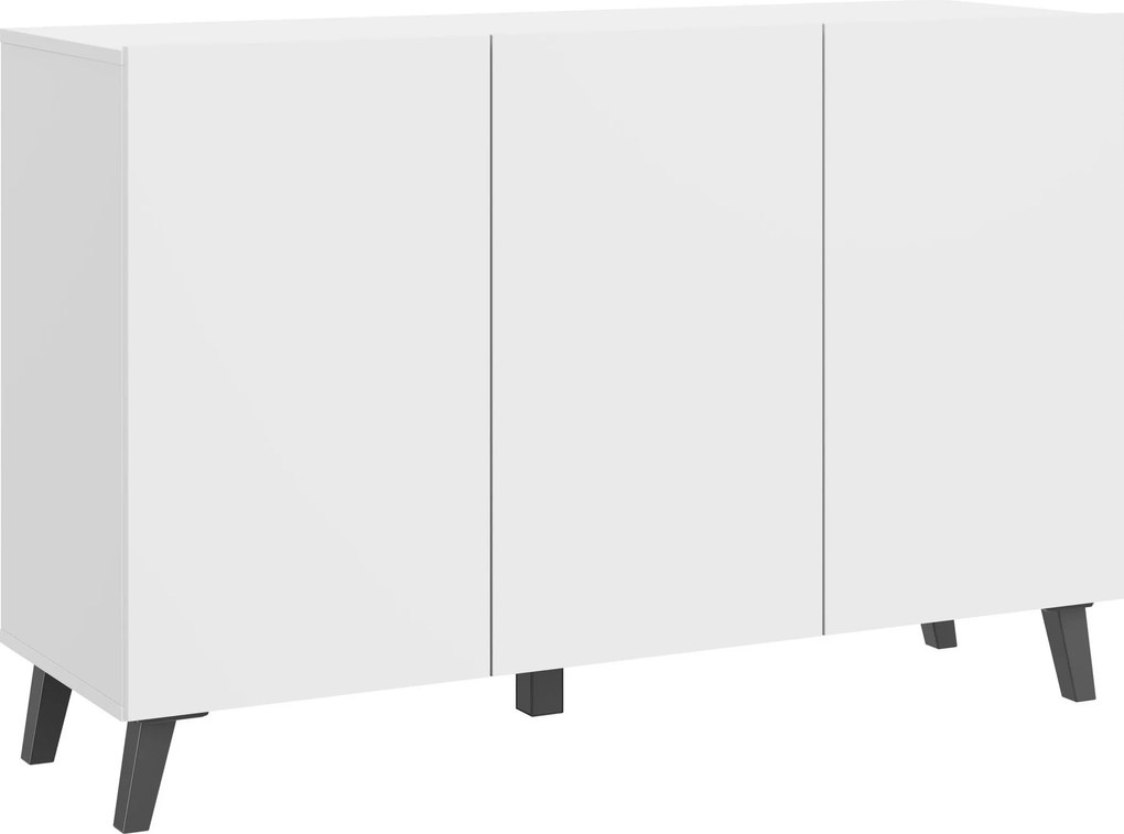 XXXLutz ŠIROKÁ KOMODA, bílá, 120/76/39 cm P & B - Online Only komody - 002778008301