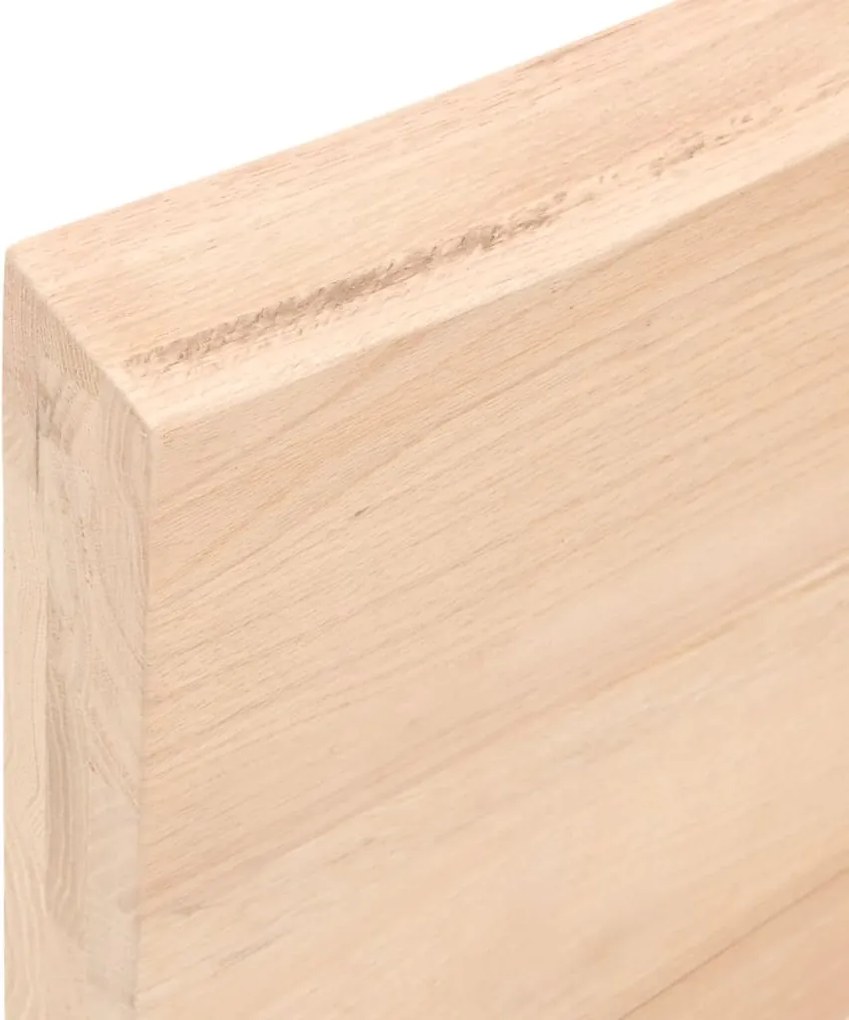 Koupelnová deska 60x40x(2-6) cm neošetřené masivní dřevo 3156010