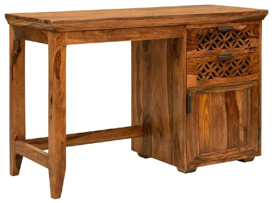 Massive home | Psací stůl z palisandrového dřeva Massive Home Rosie Palisandr Only Stain