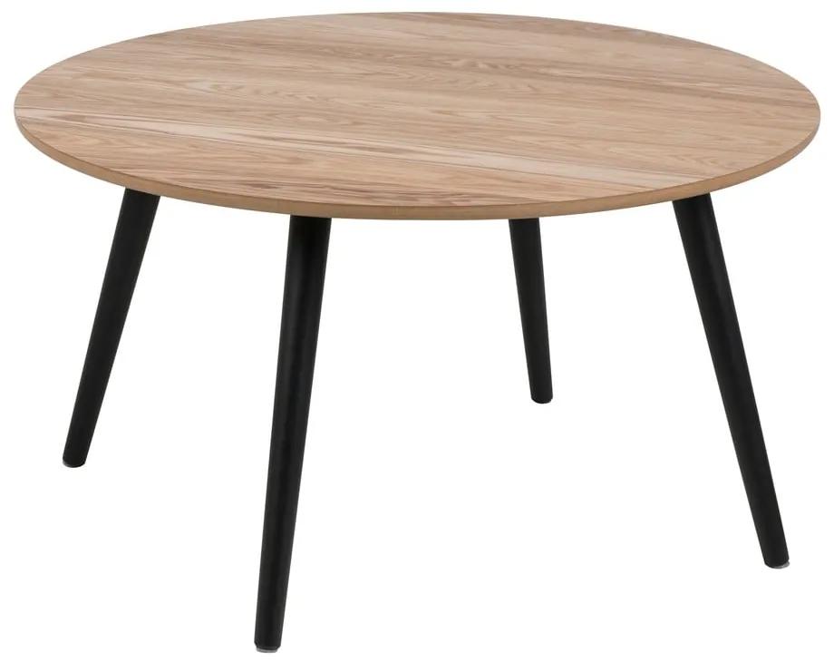 Konferenční stolek s dýhou z jasanu Actona Stafford, ⌀ 80 cm