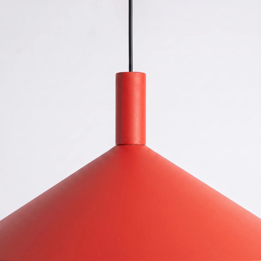 Sollux Lighting Závěsné svítidlo NOX 40 červené