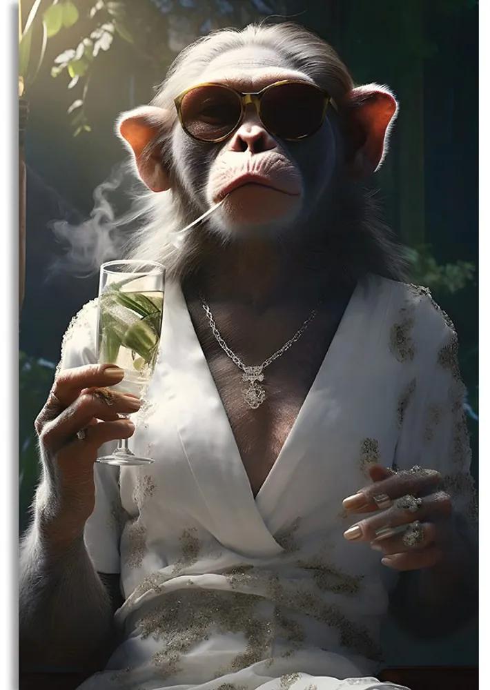 Obraz zvířecí gangster opice