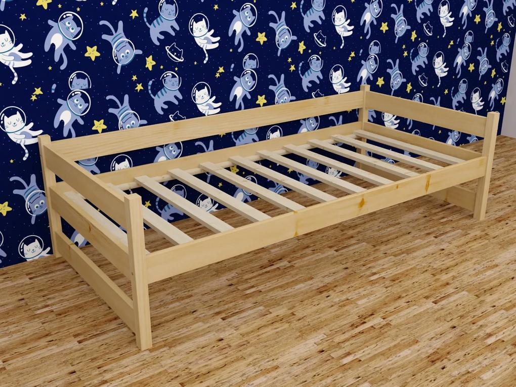 Vomaks Dětská postel DP 023 Rozměr: 70 x 160 cm, Barva: bezbarvý lak