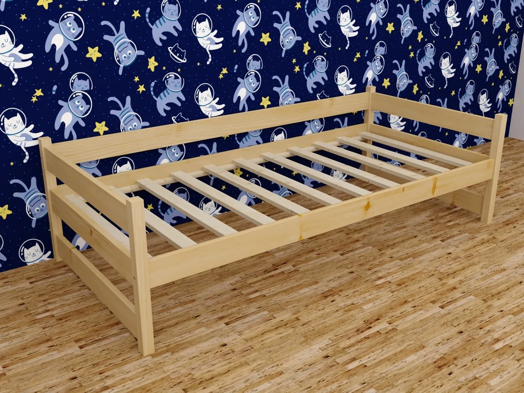 Vomaks Dětská postel DP 023 Rozměr: 90 x 200 cm, Barva: bezbarvý lak
