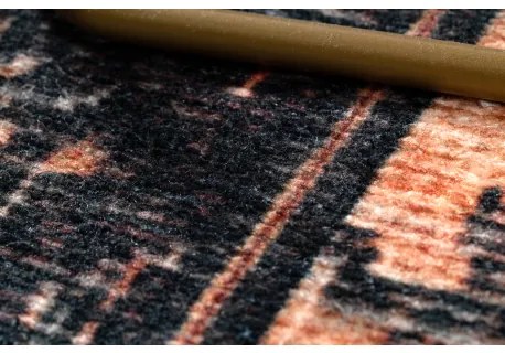 koberec ANTIKA ancient chocolate kulatý, moderní patchwork, řecký omy velikost kruh 160 cm | krásné koberce cz