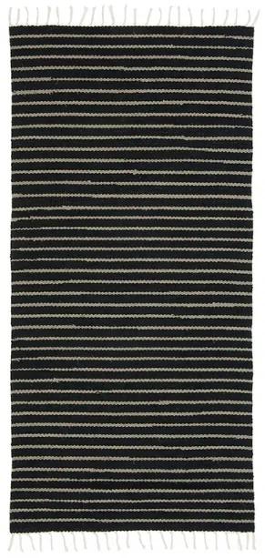 Koberec Aitta, černo-béžový, Rozměry  80x150 cm VM-Carpet