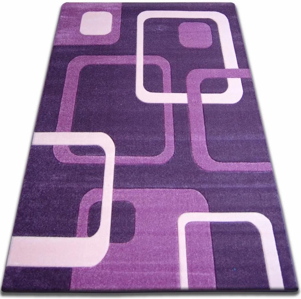 Kusový koberec FOCUS Ringo tmavě fialový 280x370
