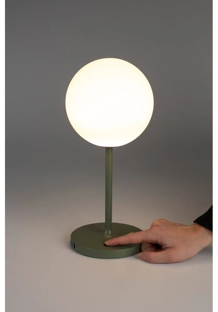 Zelená stmívatelná stolní lampa (výška 33 cm) Hub – White Label