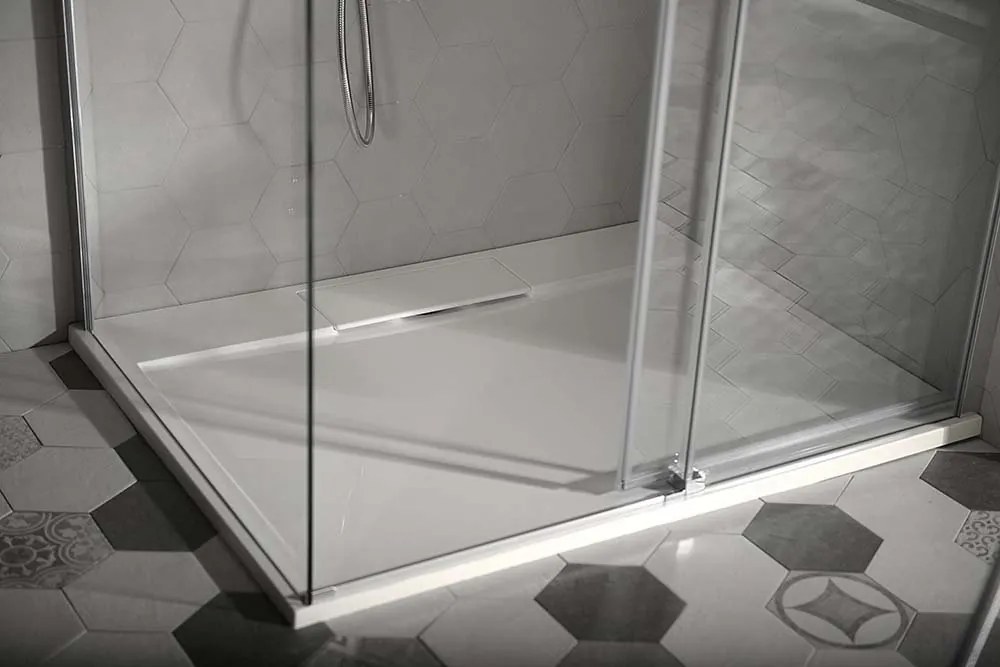 Gelco Gelco, IRENA sprchová vanička z litého mramoru, obdélník 120x80x3,5cm, HI12080