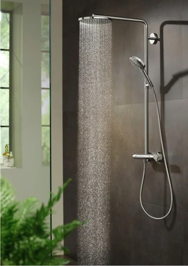 Hansgrohe Raindance Select S - Showerpipe 240 1jet PowderRain s termostatem, chrom,HAN-27633000