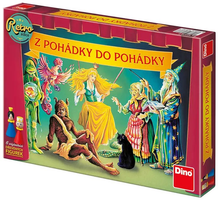 DINO Hra Z pohádky do pohádky retro edice *SPOLEČENSKÉ HRY* dn623767
