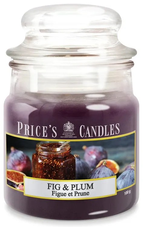 Price’s PRICE´S MINI svíčka ve skle Fig & Plum - hoření 30h