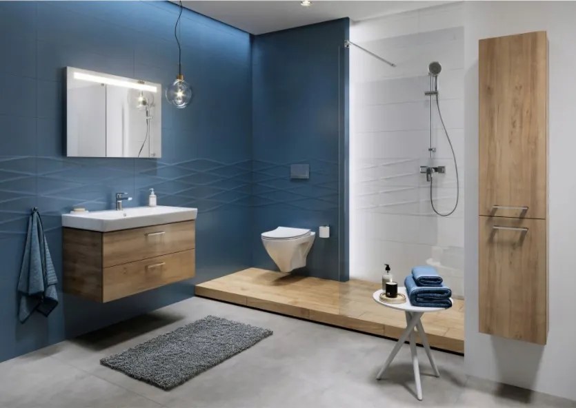 Cersanit Mille - závěsná wc mísa CleanOn se SLIM pomalu padajícím sedátkem z duroplastu, SET B291, bílá, S701-453