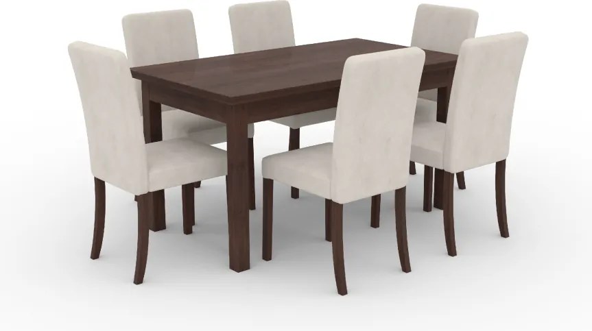 ADRK Furniture Sada stůl s židlemi RODOS 81 SE-ROD-81-DW