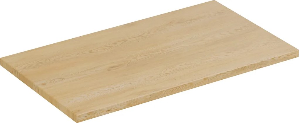 Závěsná skříňka pod umyvadlo Aster s deskou 80 cm zelená/dub cremona