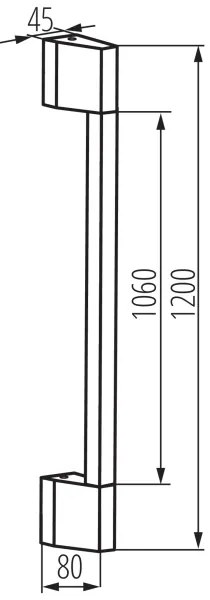 Kanlux 38897- LED Venkovní nástěnné svítidlo YALTE LED/11W/230V 3000K IP54 černá